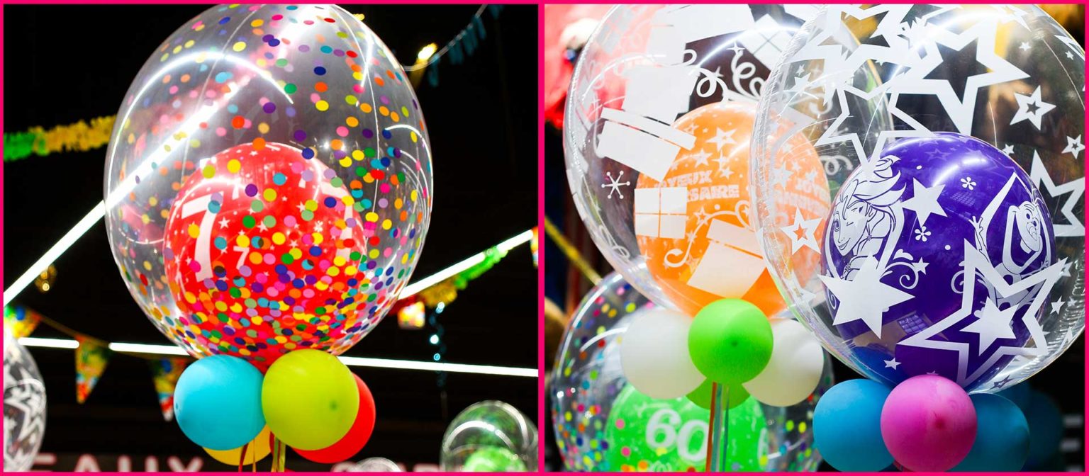 Ballons et hélium, arches à ballons, vente et location d'hélium